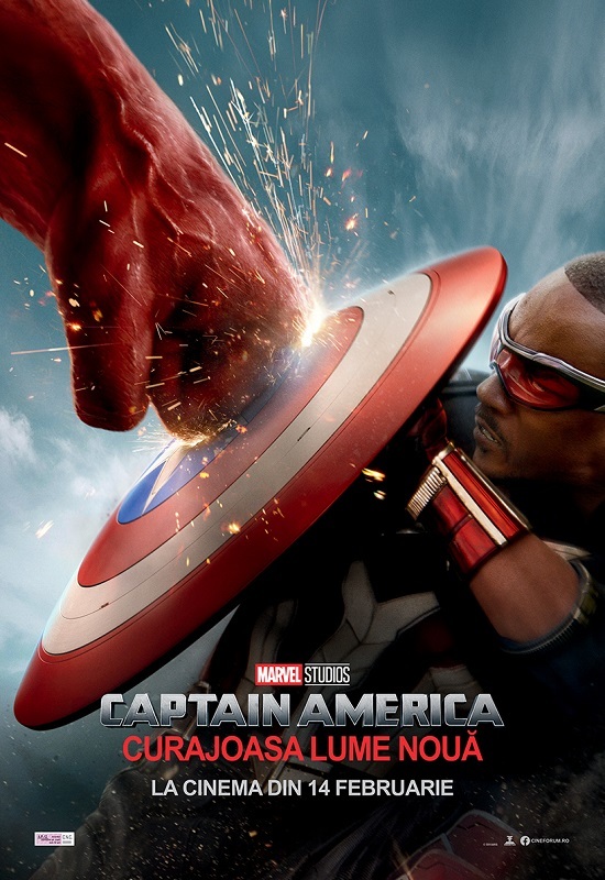 "Captain America: Brave New World" din universul Marvel, în cinematografele româneşti - ALTERNATIVA